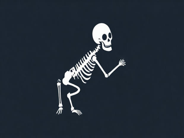 How To Draw A Skeleton