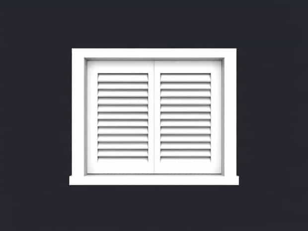 Modern Louver Window Design