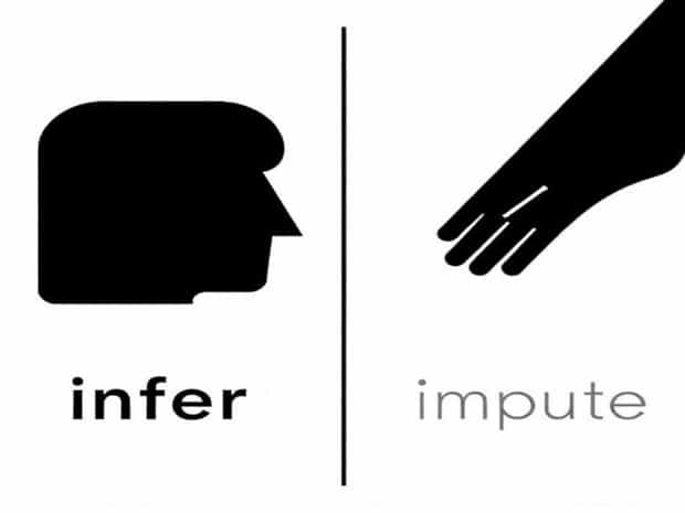 Difference Between Infer And Impute