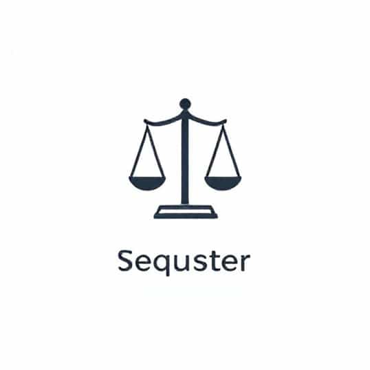 Legal Definition Of Sequester